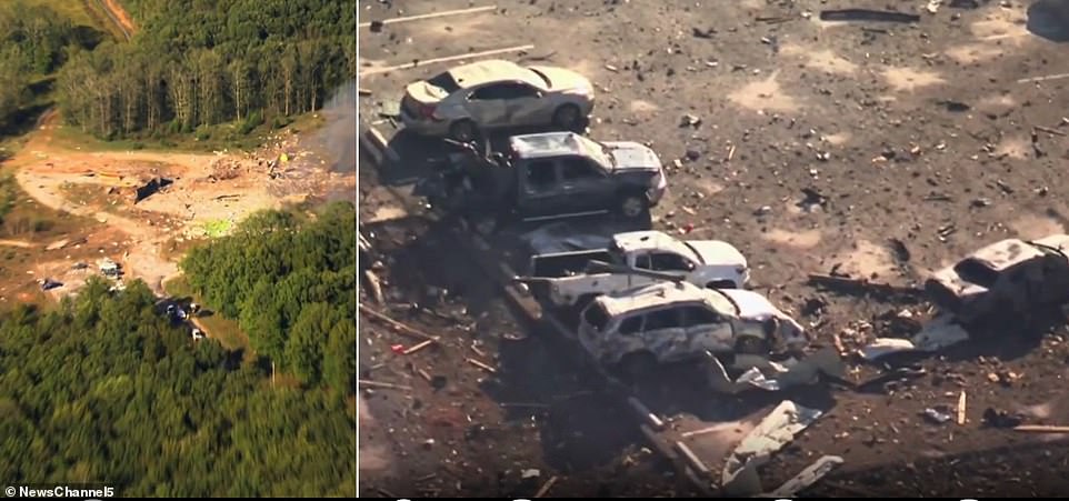 Massive explosion at Tennessee bomb factory