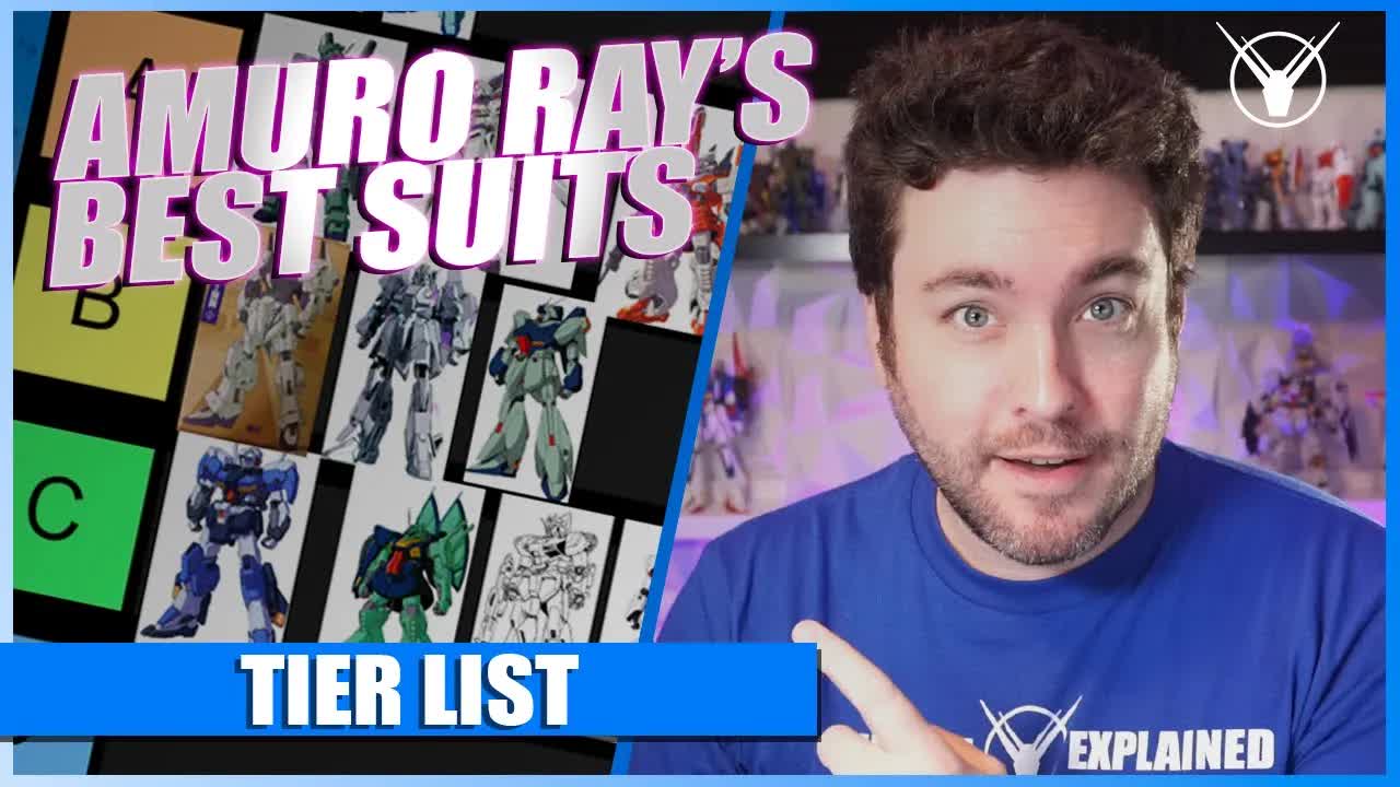 Amuro Ray mobile suit tier list [Gundam ranking]