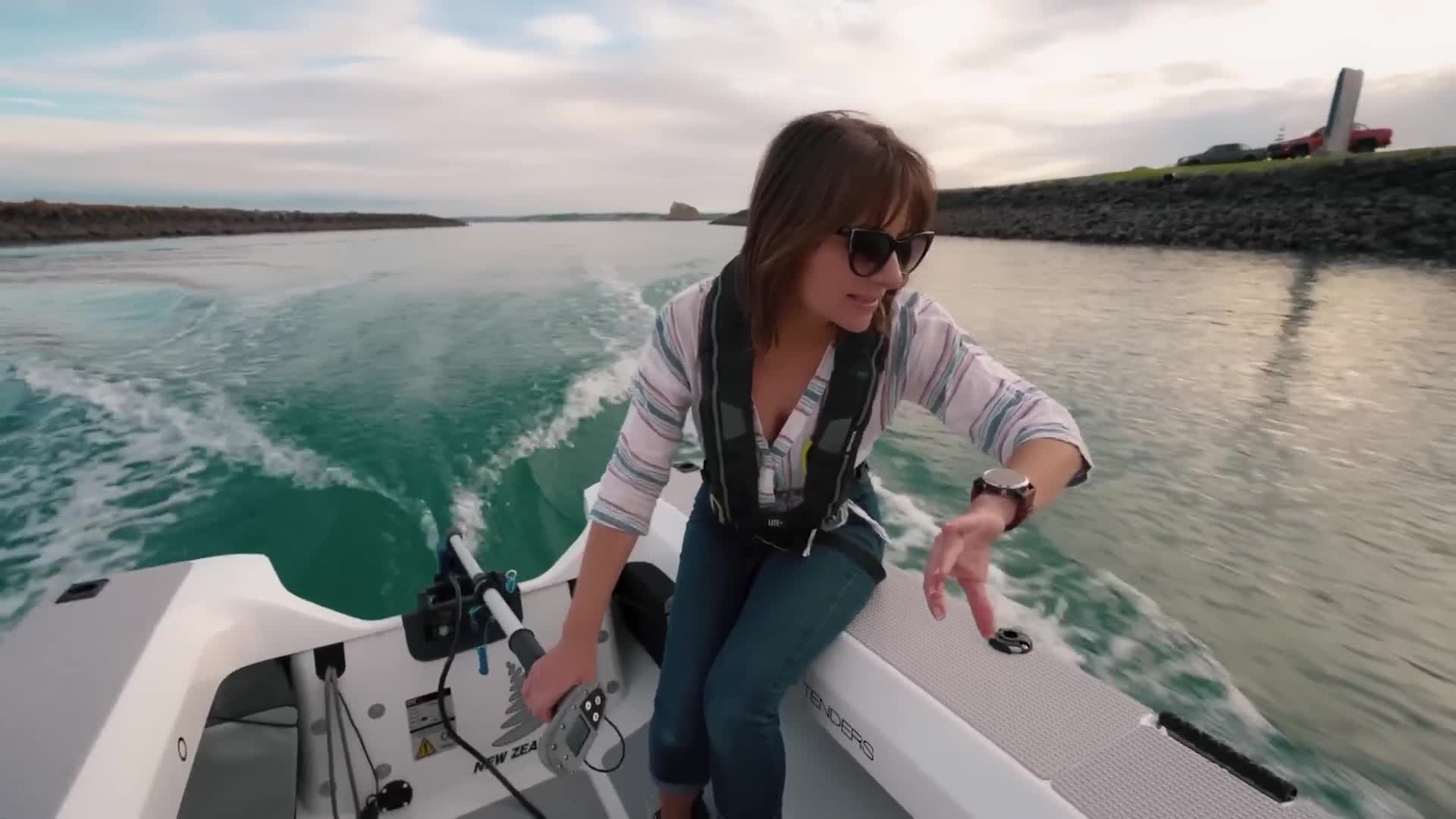 Testing top electric boat motors