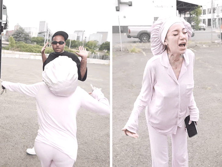 Bhad Bhabie Fights With Baby Daddy Le Vaughn in Dramatic Tour Video