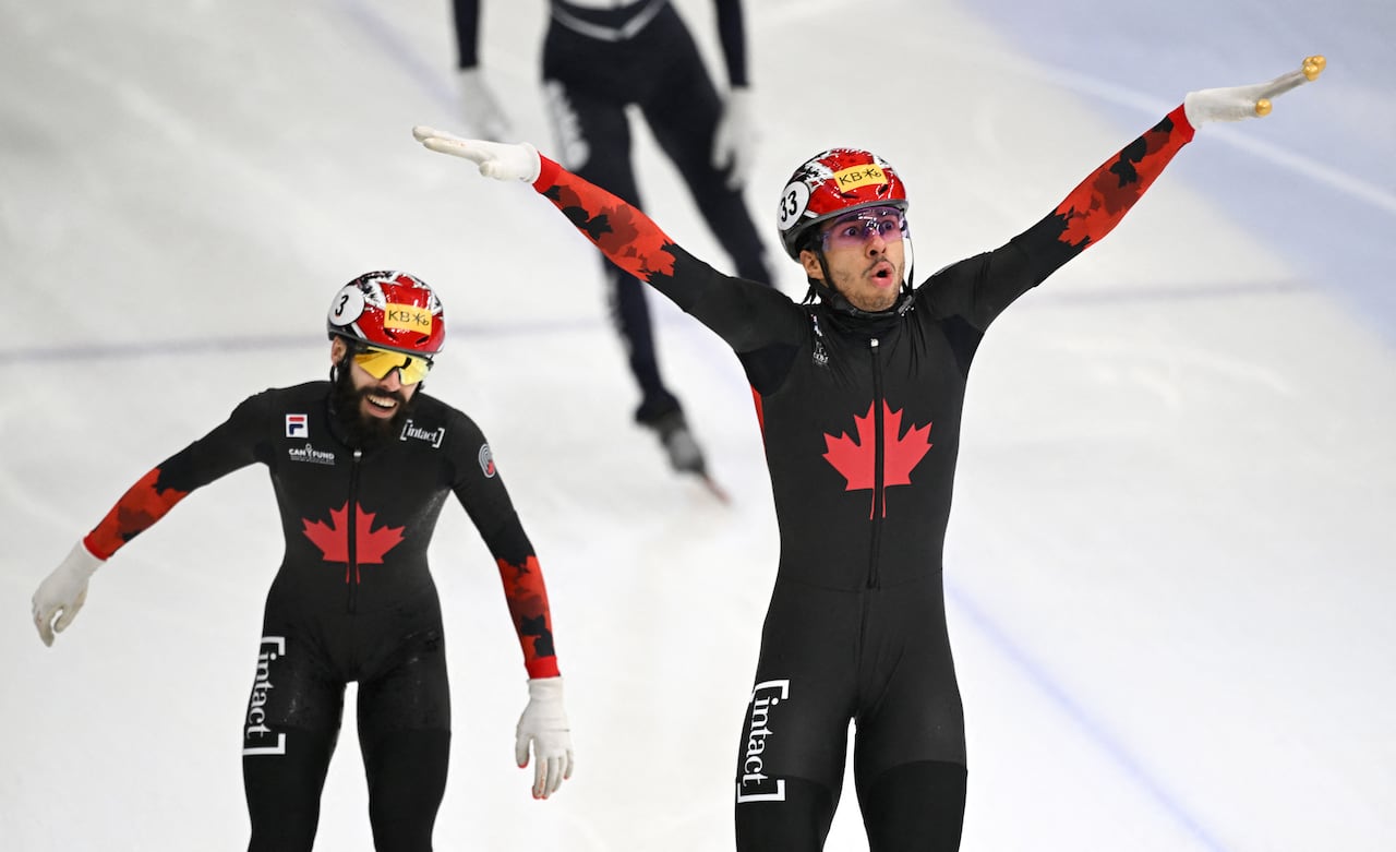 The Canadian short track speed skating team is looking to dominate this ...