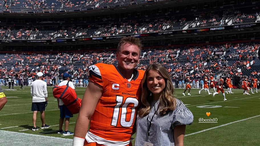 Bo Nix's wife Izzy has 4 perfect words announcing pregnancy before ...