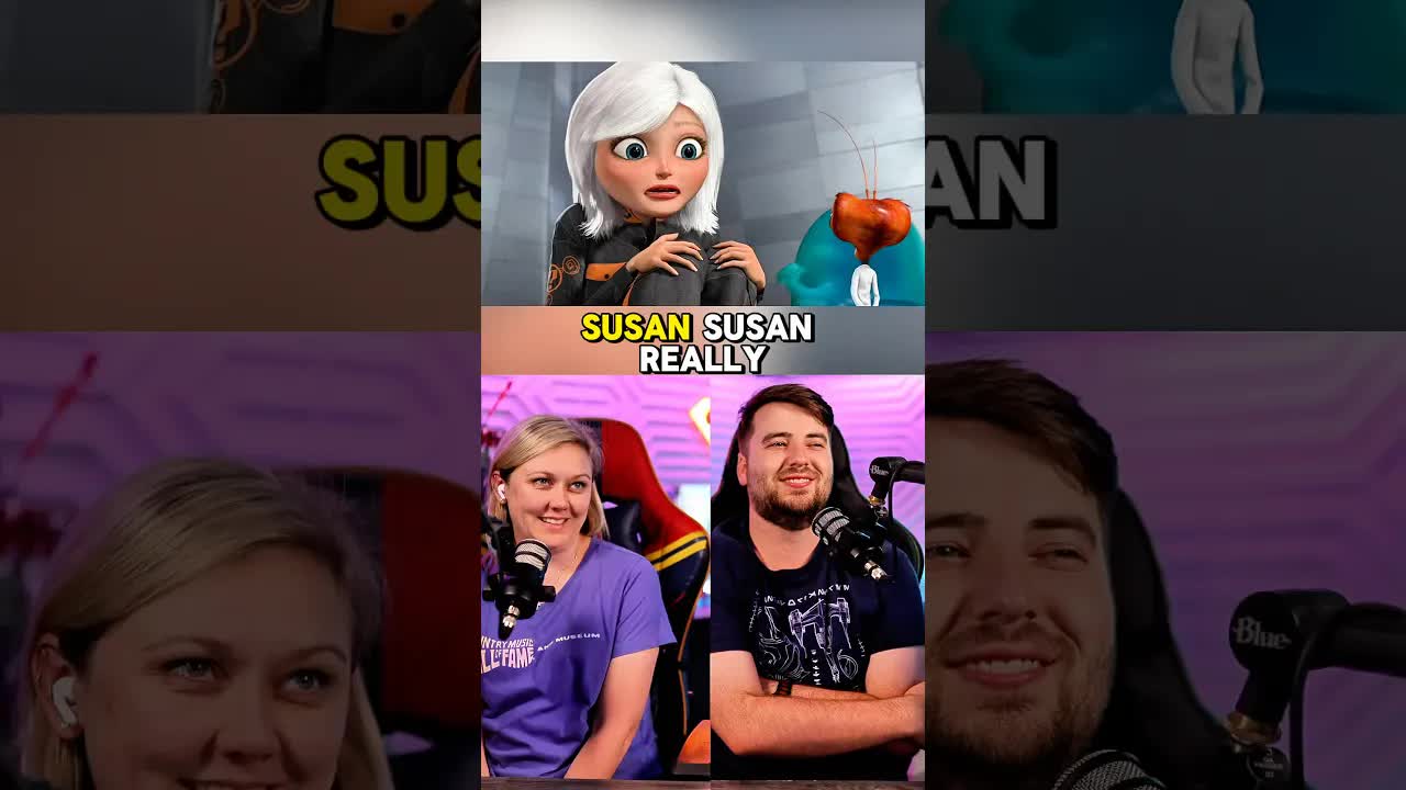 Susan! 😱 Monsters Vs Aliens REACTION!