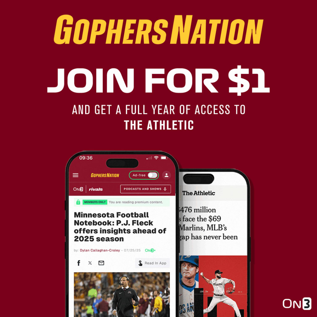 Special Offer: Get Gophers Nation for $1 the first week