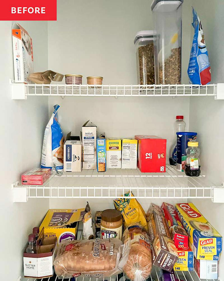 See How a Pro Organizer Transformed This Cluttered Pantry with $220