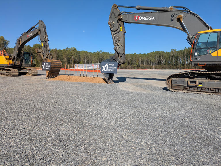 Colossus Water Recycling Plant land deal closes, construction still paused