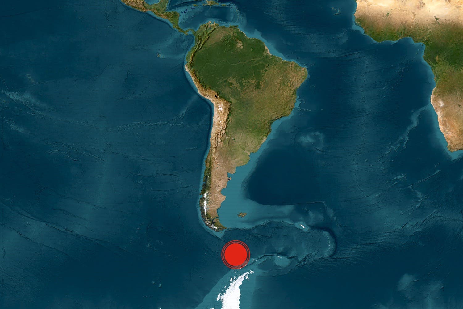 Massive 7.8 magnitude earthquake strikes Drake Passage today: what we know