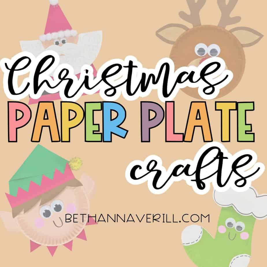 14 Easy Paper Plate Christmas Crafts for Kids