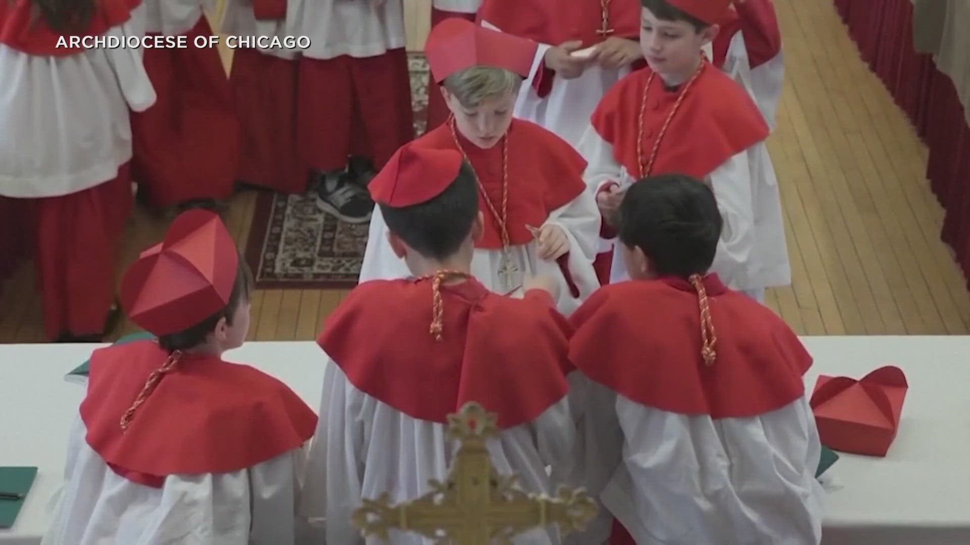 Chicago students who created 'mock conclave' meet the pope in Rome