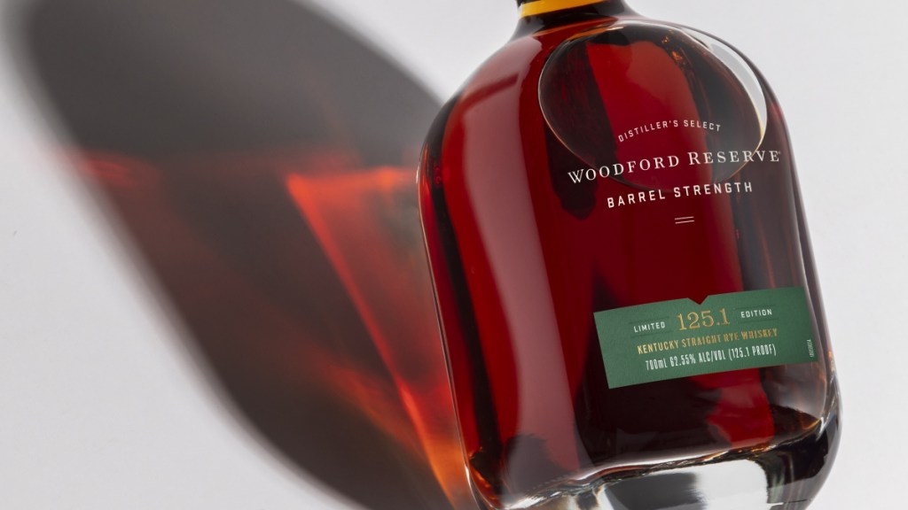 Woodford Reserve's New Barrel Strength Whiskey Is Its Strongest Rye Ever