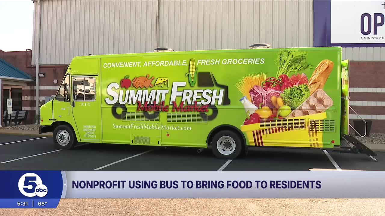 Grocery bus in Summit County helps people living in food deserts