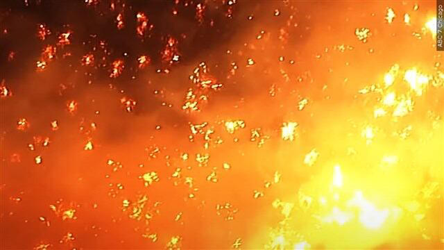 Crews battle landfill fire in Florence County