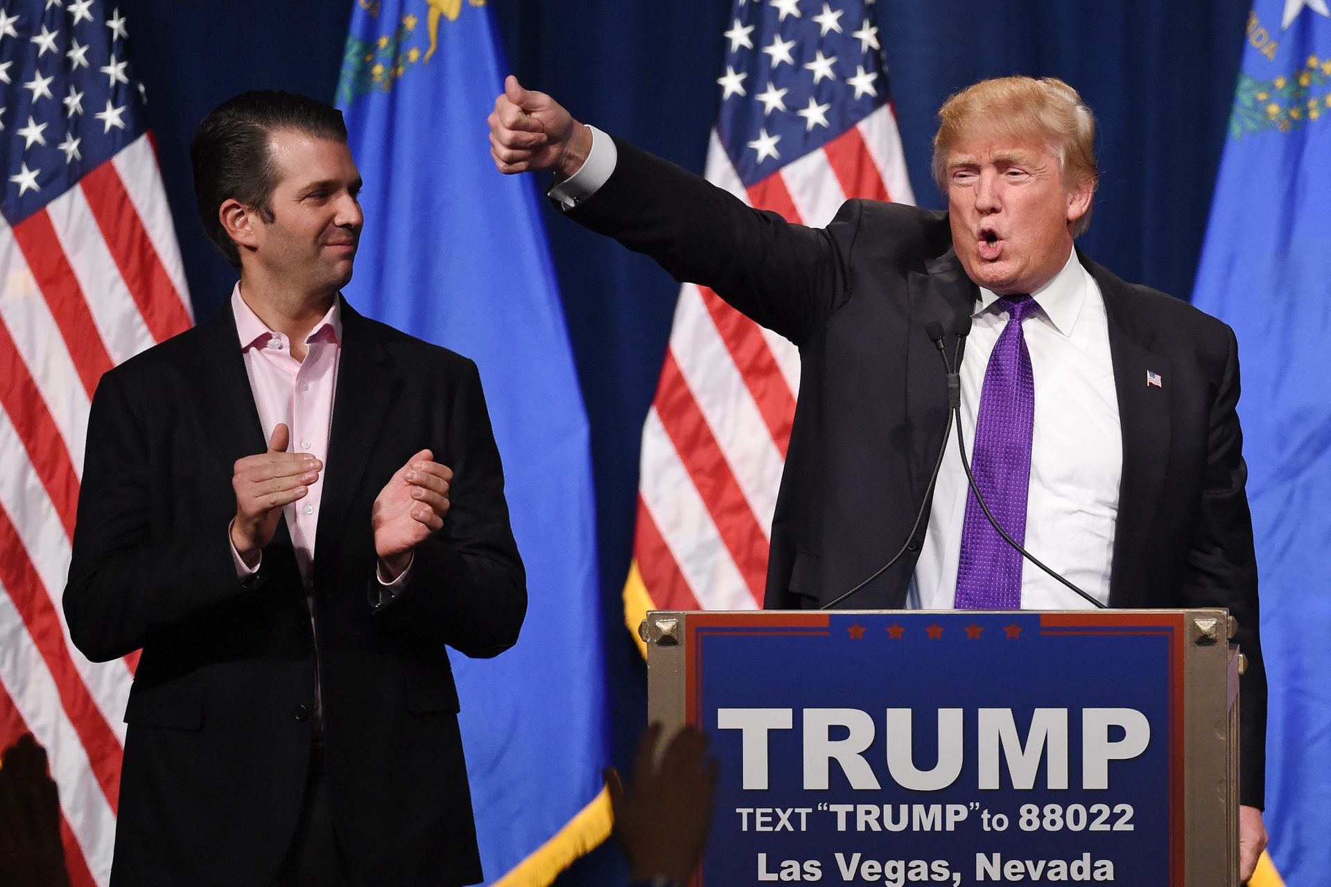 ‘He’s aging in reverse’: Don Jr.’s unusual defense of Trump