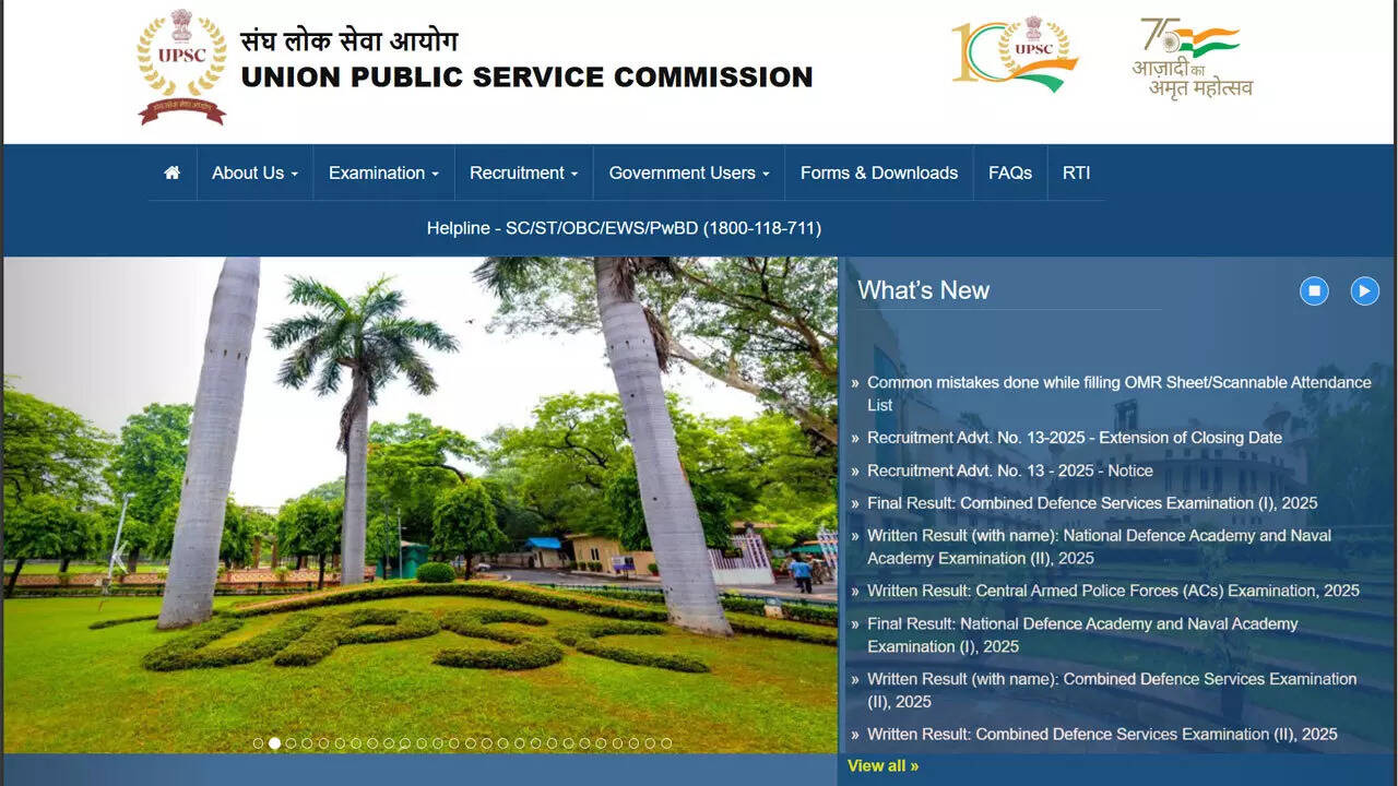 UPSC declares NDA-1 and CAPF ACs 2025 results: Check qualifying status ...