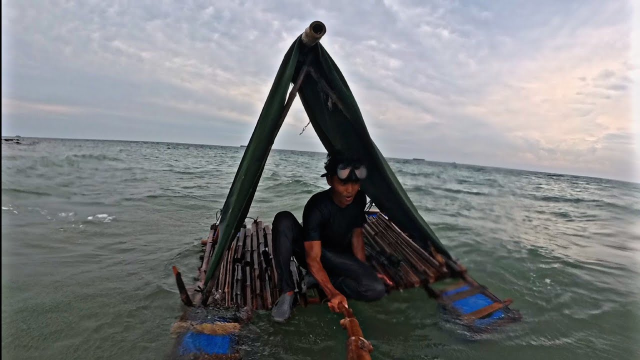 2 hari camping: tantangan survival di pantai