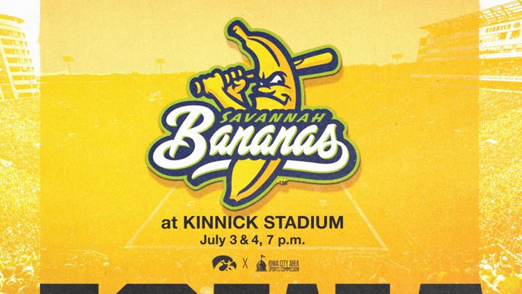 Savannah Bananas bringing 2026 season to Iowa
