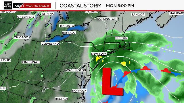 Boston nor'easter weather forecast calls for strong wind gusts, heavy ...