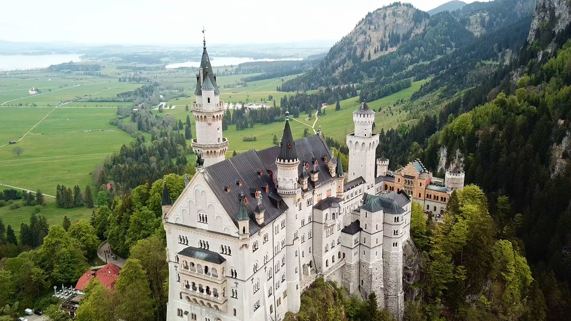 Famous German Castles from Above, Part 1