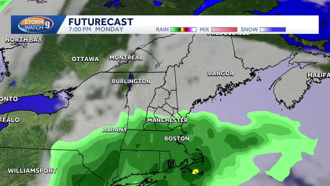Tracking coastal storm over holiday weekend: Rain possible, models ...