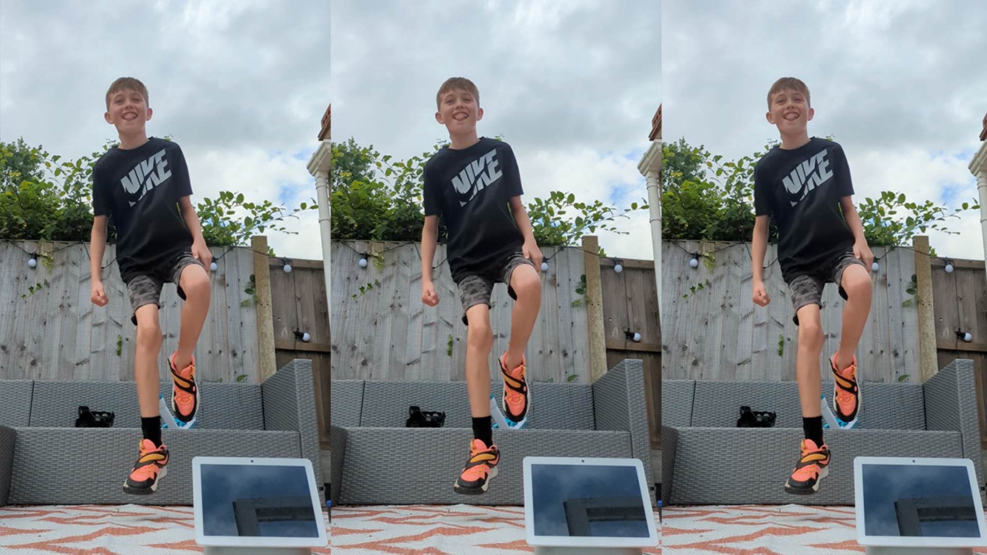 Most hops on one foot in one minute - 126 by Zachary Fardell