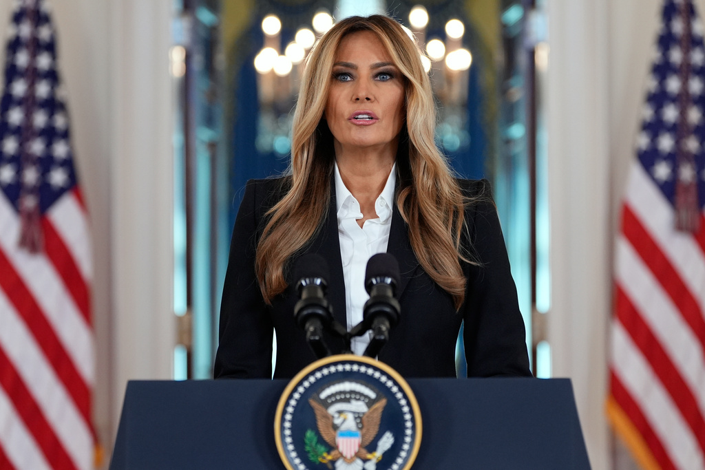 Melania Trump says 8 kids displaced by Russia-Ukraine war reunite with ...