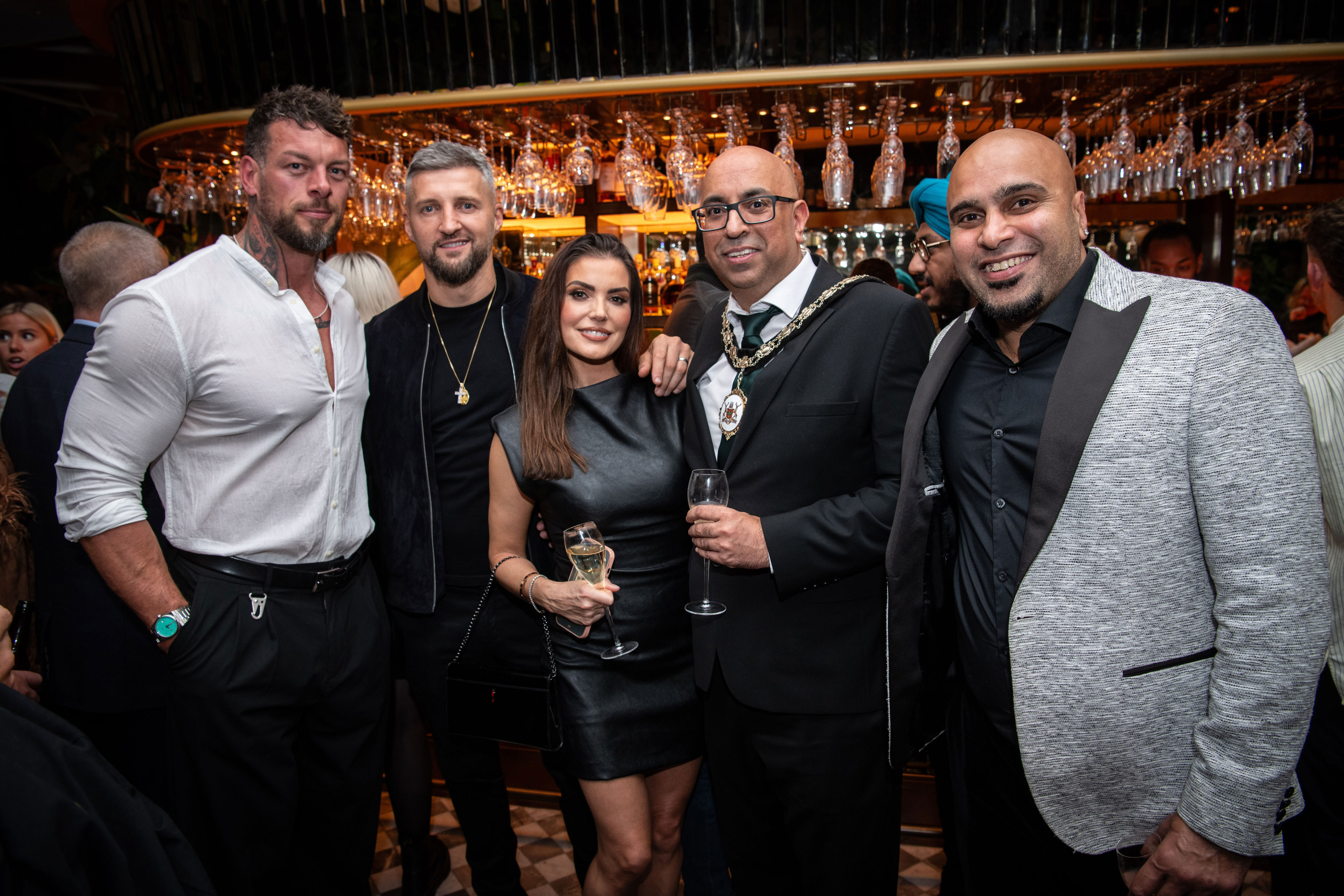 The Ivy Nottingham: BBC Gladiators, Traitors, football stars pictured ...