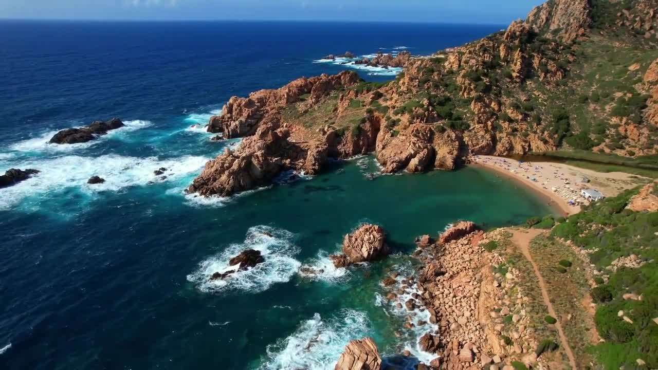 Sardinia From the Sky: Beauty Carved by Sea and Time...