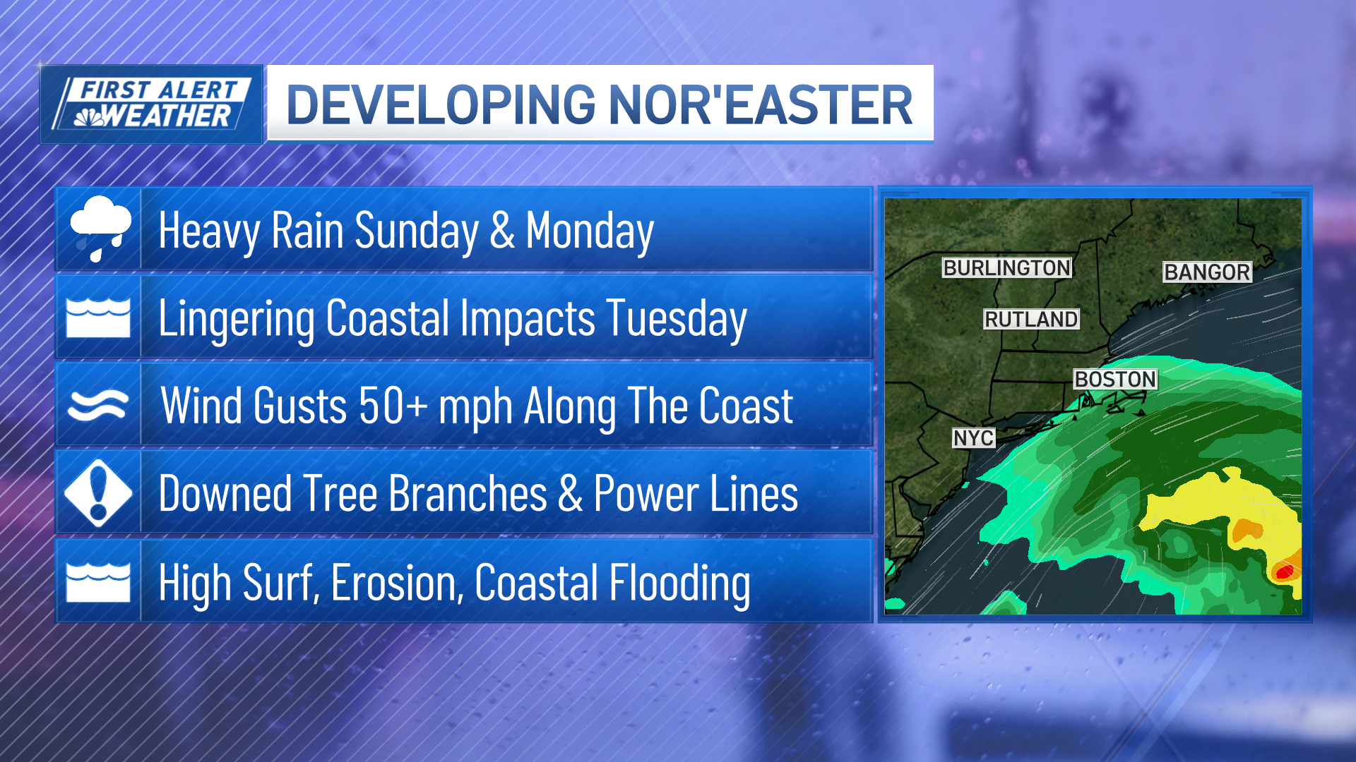 Weekend nor'easter: Timing, impacts as powerful storm approaches ...