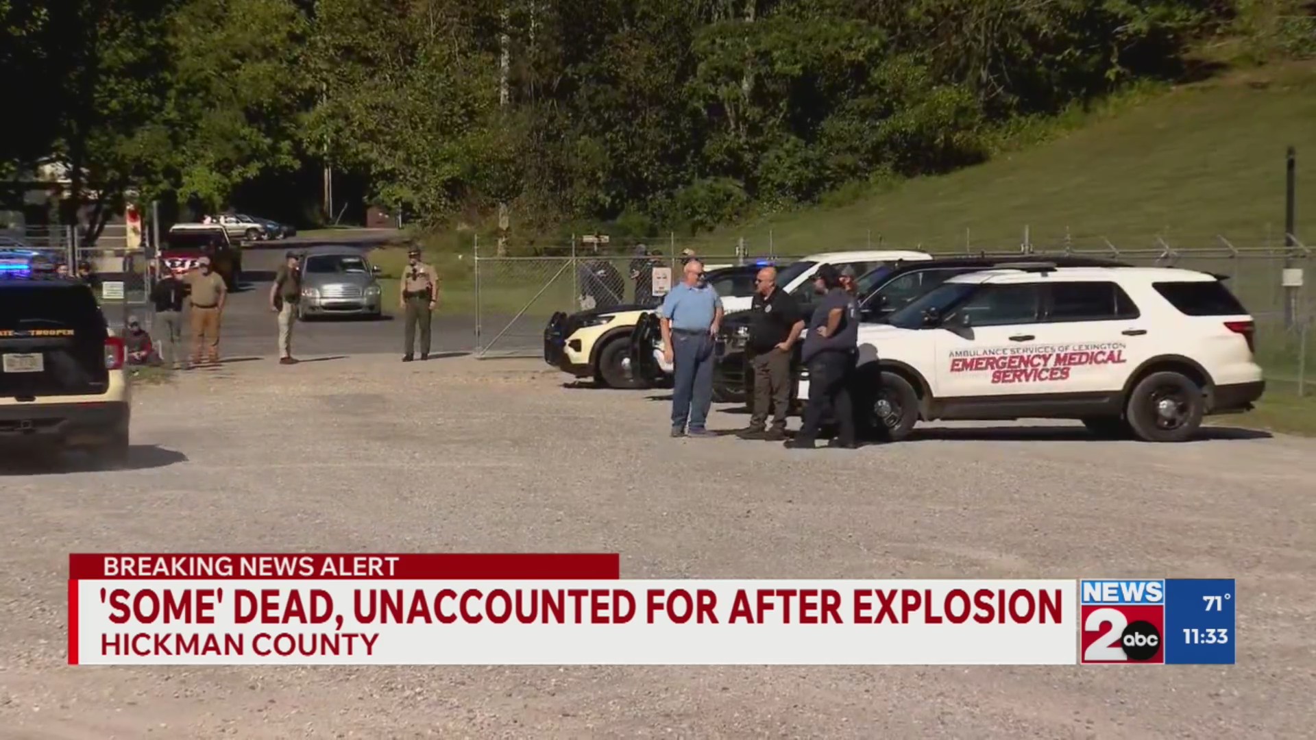 Some dead, unaccounted for after explosion at Hickman County facility
