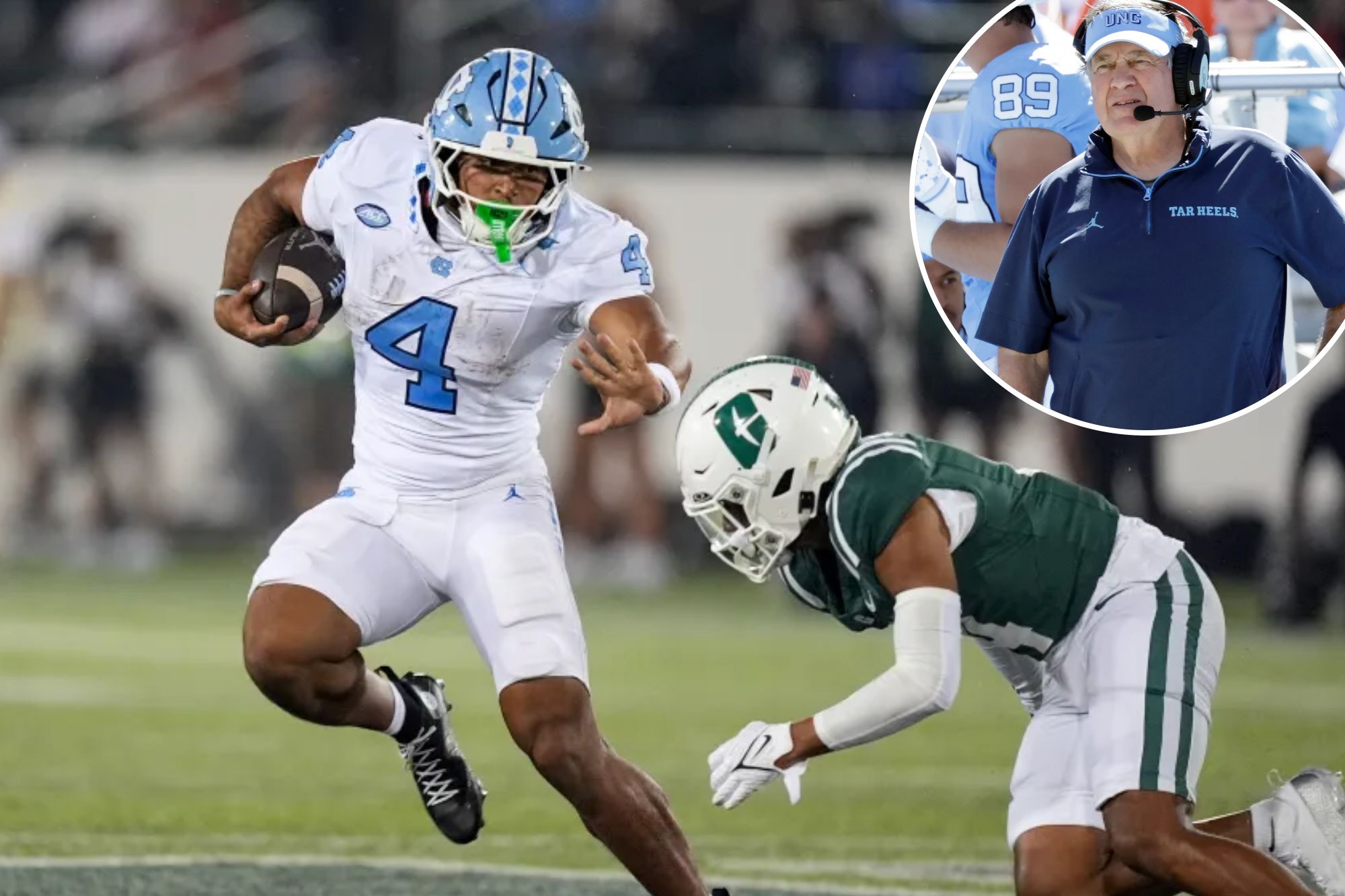 UNC’s Caleb Hood retires as Bill Belichick’s hellish season continues