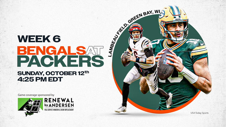 Live updates and highlights from Packers vs. Bengals in Week 6