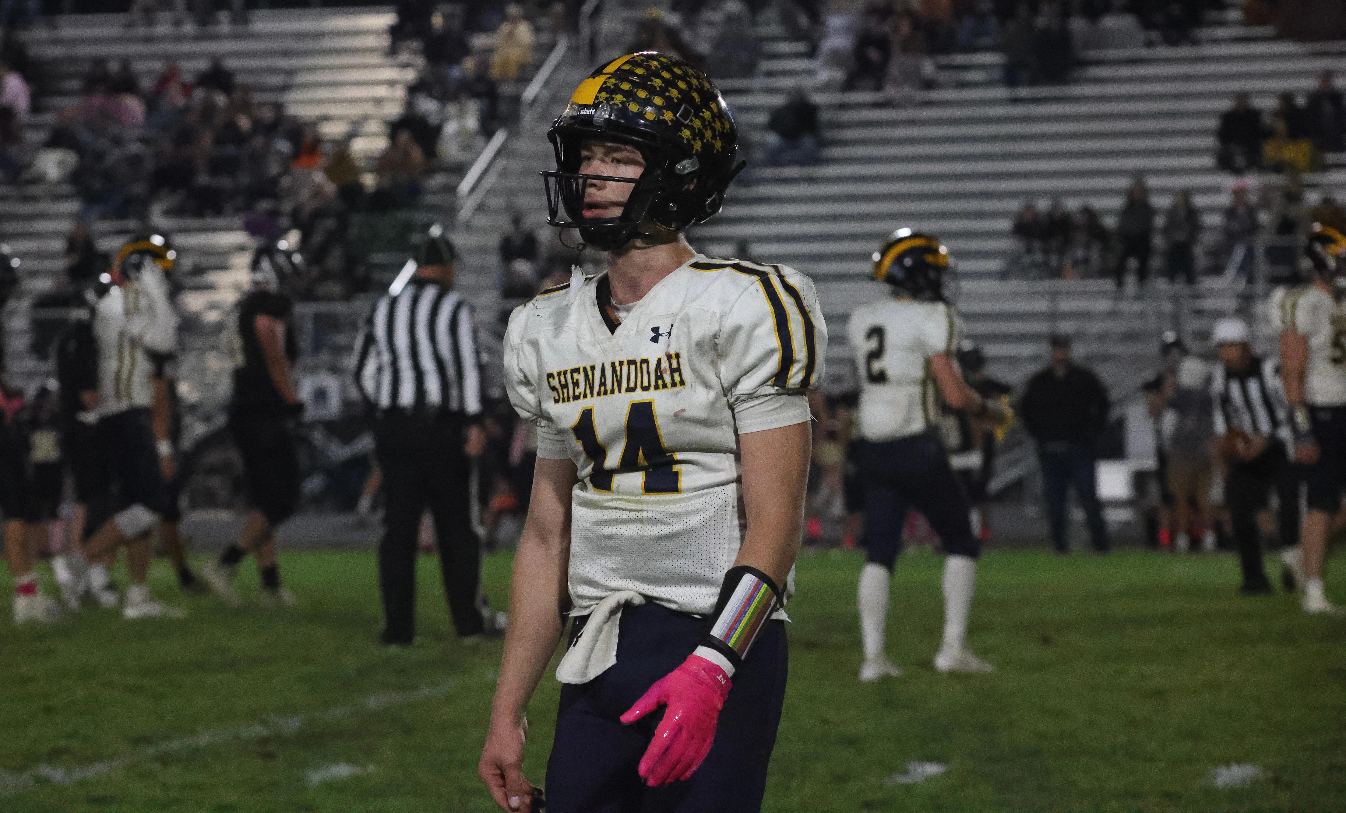 Shenandoah QB Jarrett Helman voted IU Health Football Player of the ...