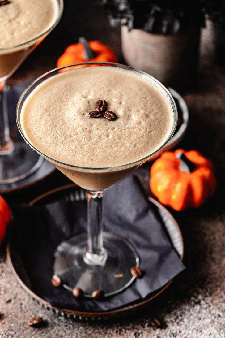 Pumpkin spice espresso martini