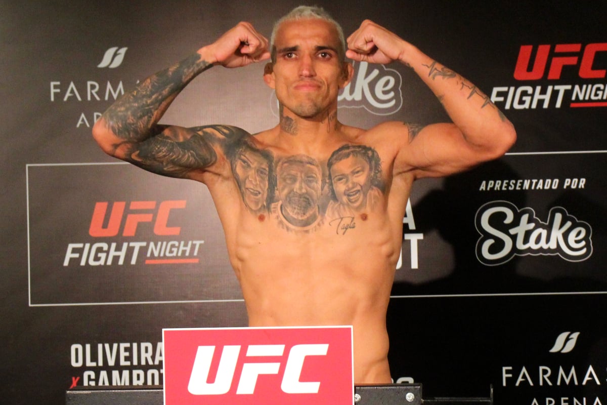 Oliveira y Gamrot ganan la báscula y confirman pelea estelar en UFC Río