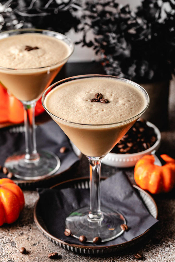 Pumpkin spice espresso martini
