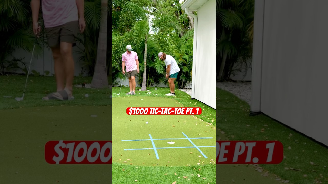 I challenged friends to $1000 tic-tac-toe!