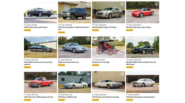 1,300-Car Collection Owned By One Charitable Alabama Man Is Going Up ...