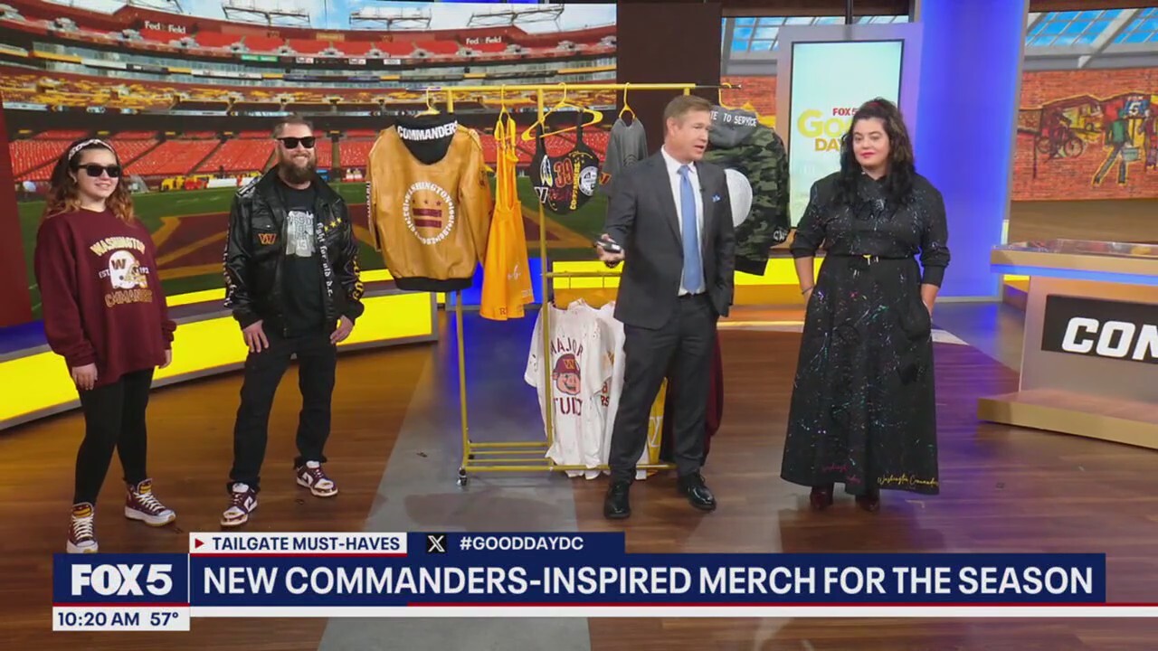 New Commanders-inspired merch for the season