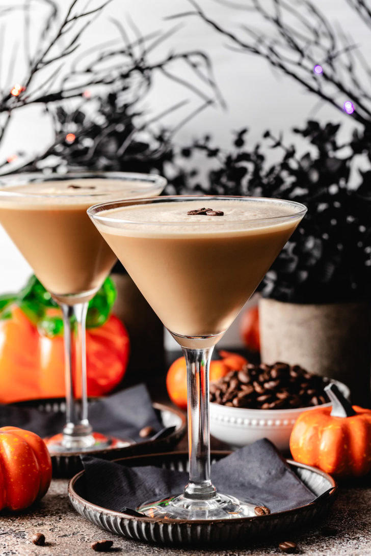 Pumpkin spice espresso martini