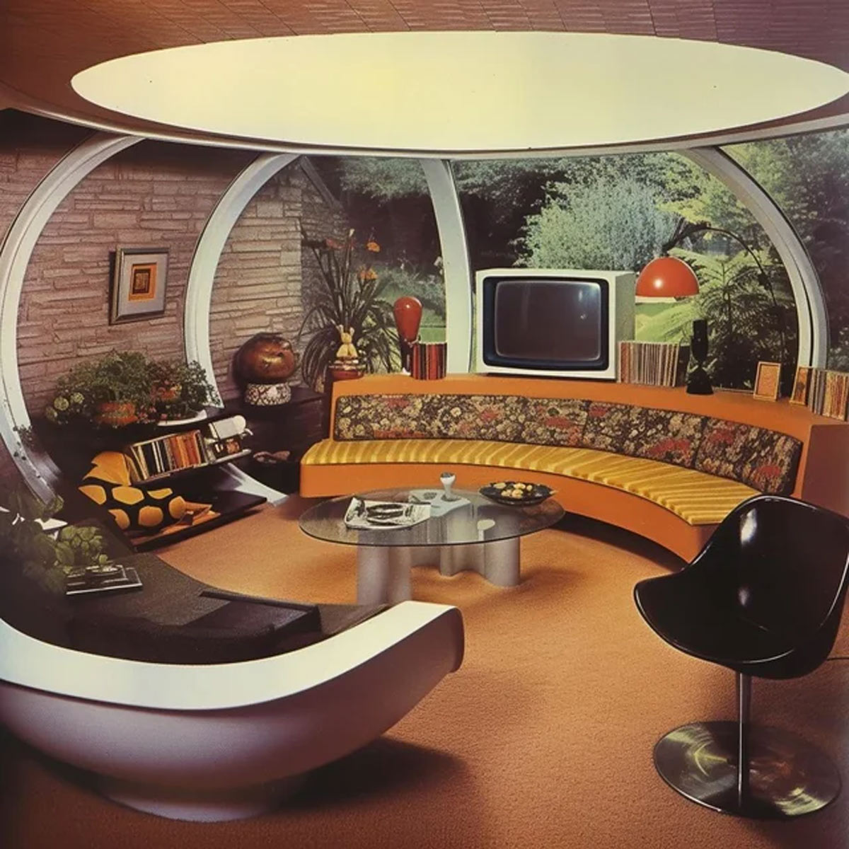 18 Living Rooms That Show the Bold Style of the ’60s