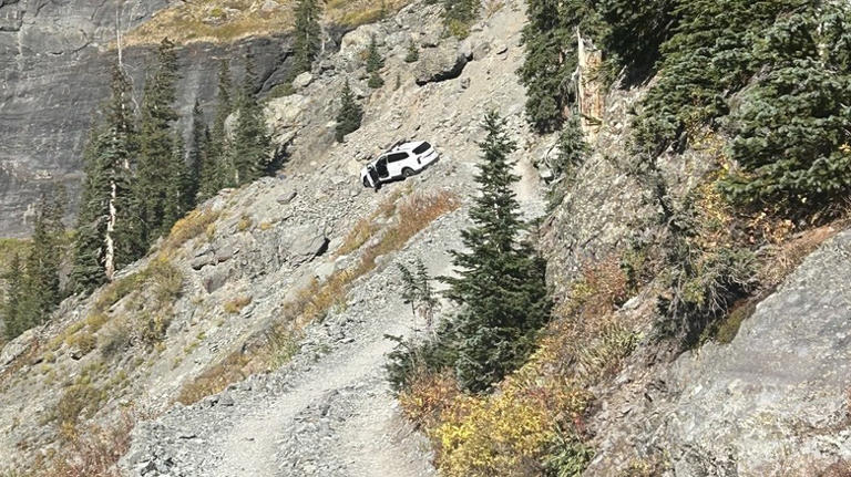 A South Carolina Driver Drove His Rental Car Up A Colorado Mountain ...