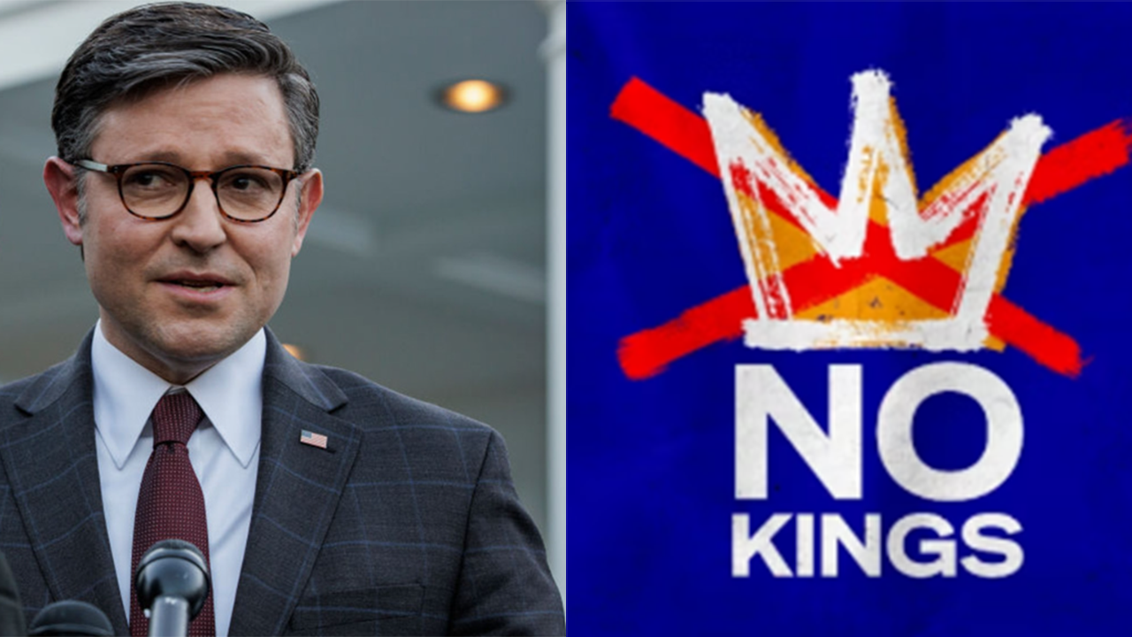 Speaker Johnson calls DC march planned by 'No Kings' group a 'Hate ...