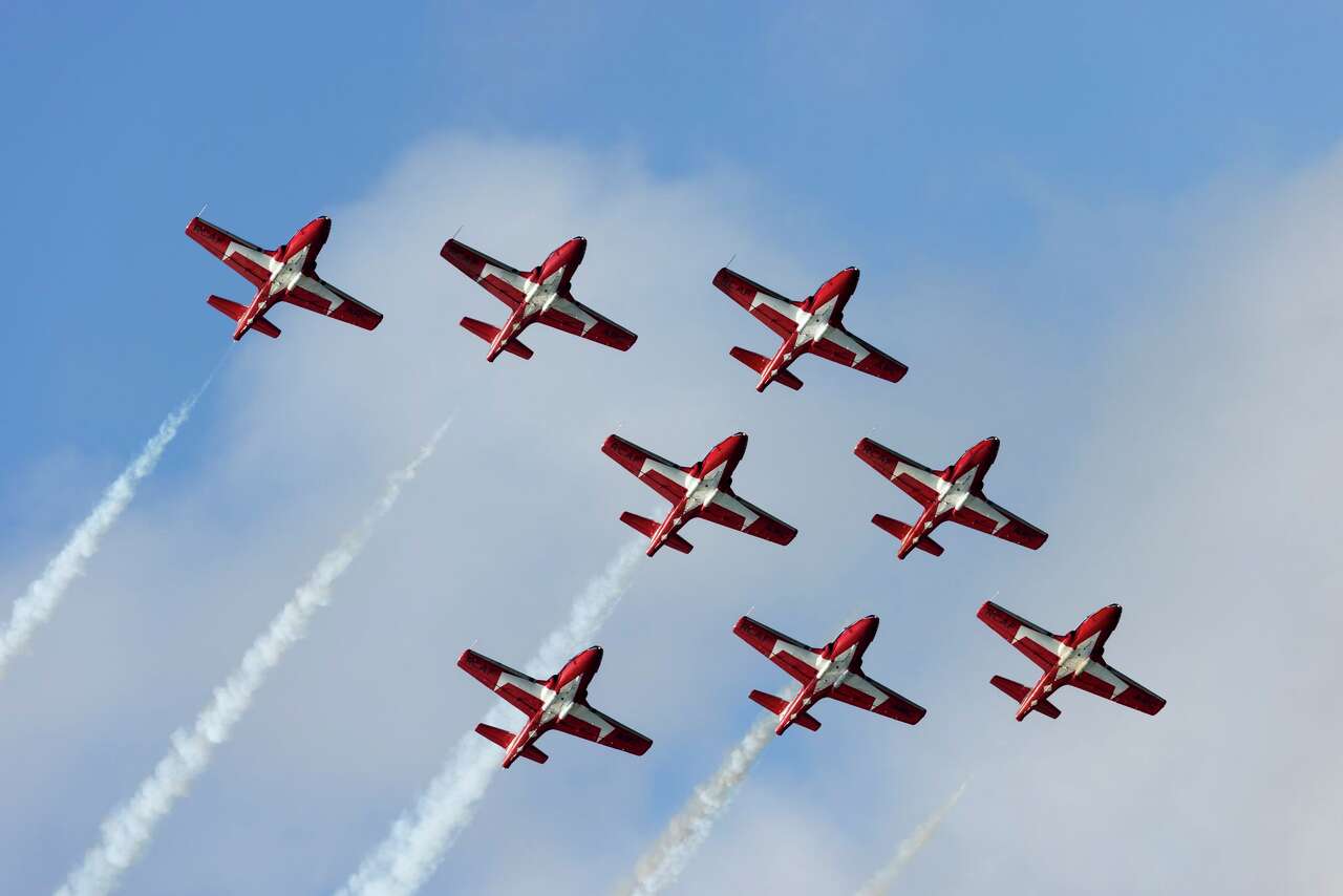 S.F. Fleet Week air show photos: Meet the ‘rock star' Canadian Snowbirds