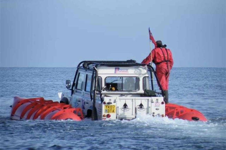 Land Rover Defender modified to cross the Bering Strait will be sold at ...