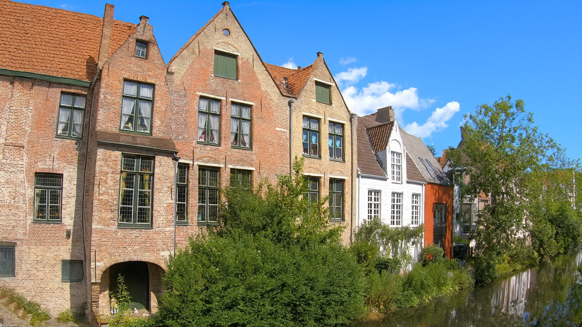Jalan-jalan di Kawasan Bersejarah Bruges, Belgia