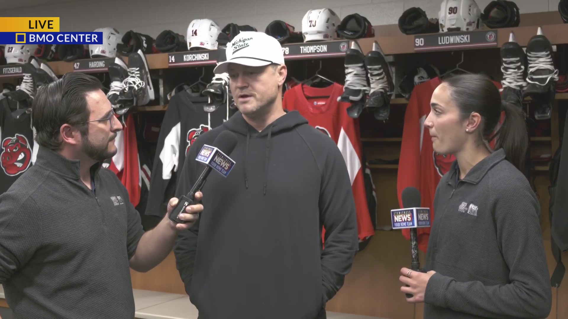 IceHogs new head coach weighs in on their home opener against the Admirals
