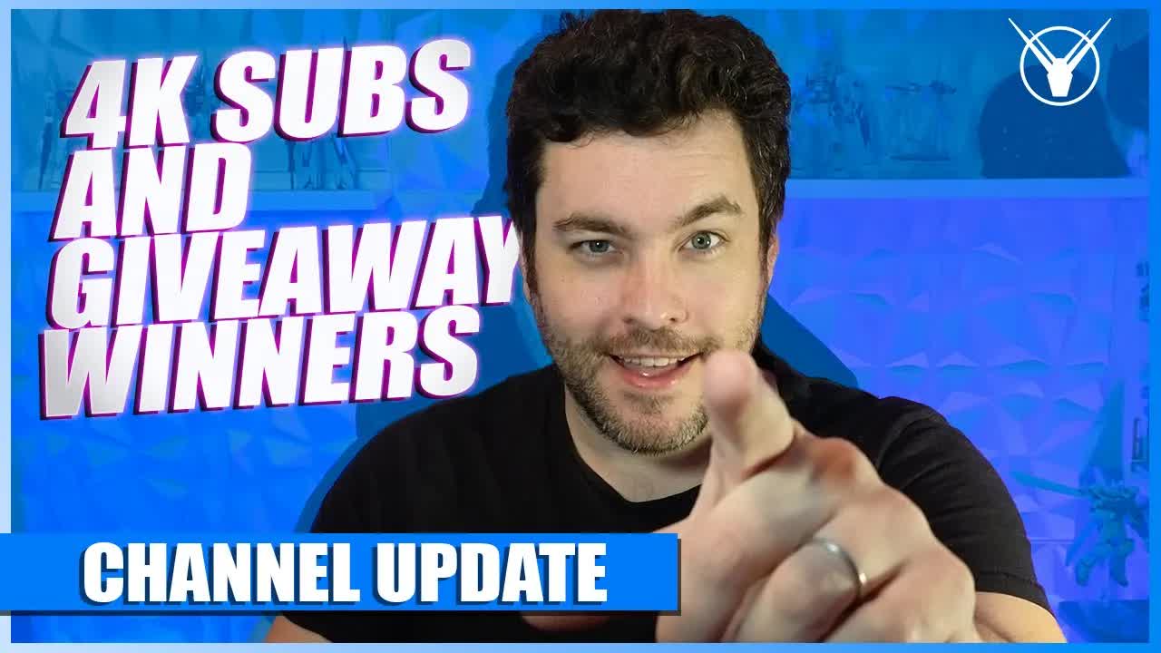 4K subscriber giveaway winners [Gundam channel update]
