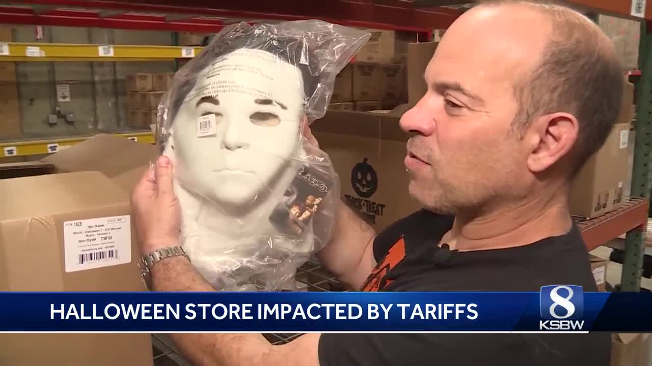 Tariffs hit Santa Cruz’s Trick or Treat Studios, slowing Halloween season