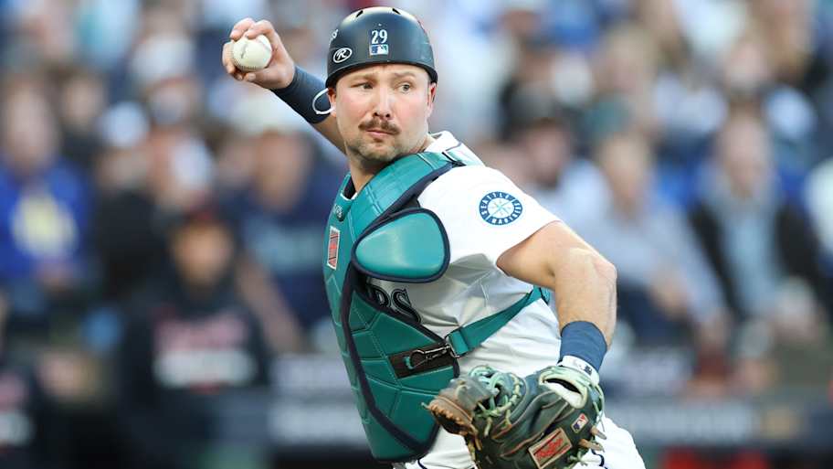 Mariners’ Cal Raleigh earns 'MVP!' chants with something Aaron Judge ...