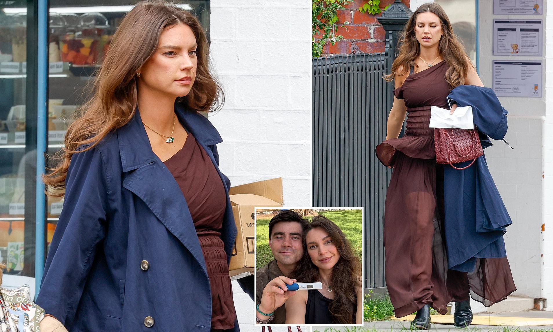 Newly pregnant MasterChef star Sarah Todd looks VERY glamorous as she ...